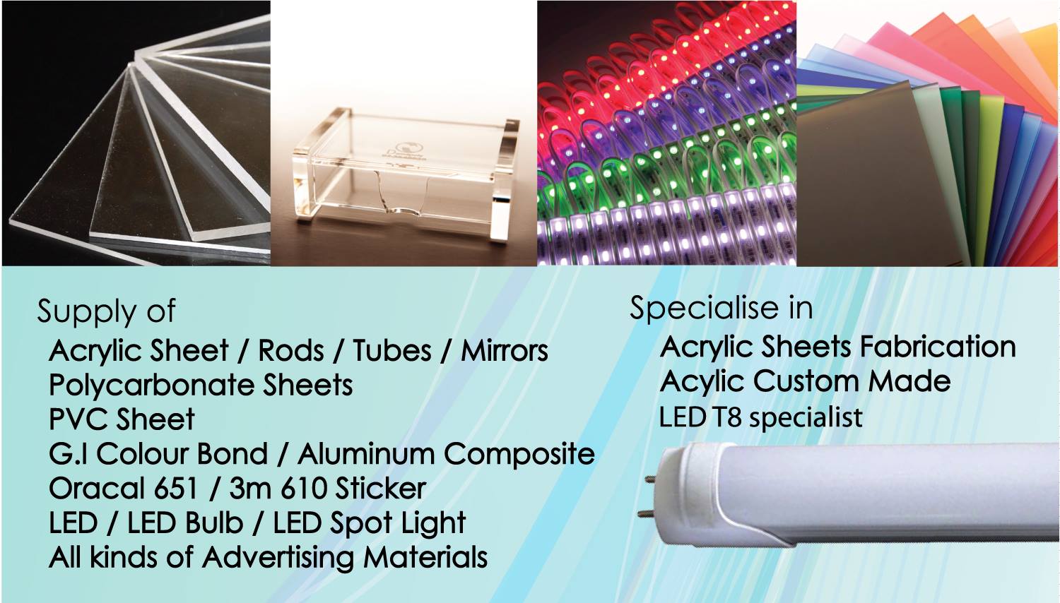 Acrylic Products FAQ