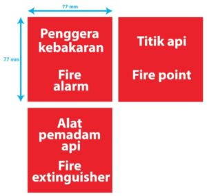 Bomba Safety Signage