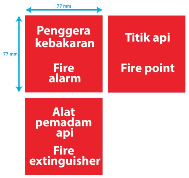 Bomba Safety Signage