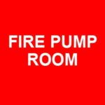 Bomba Fire Safety Signage