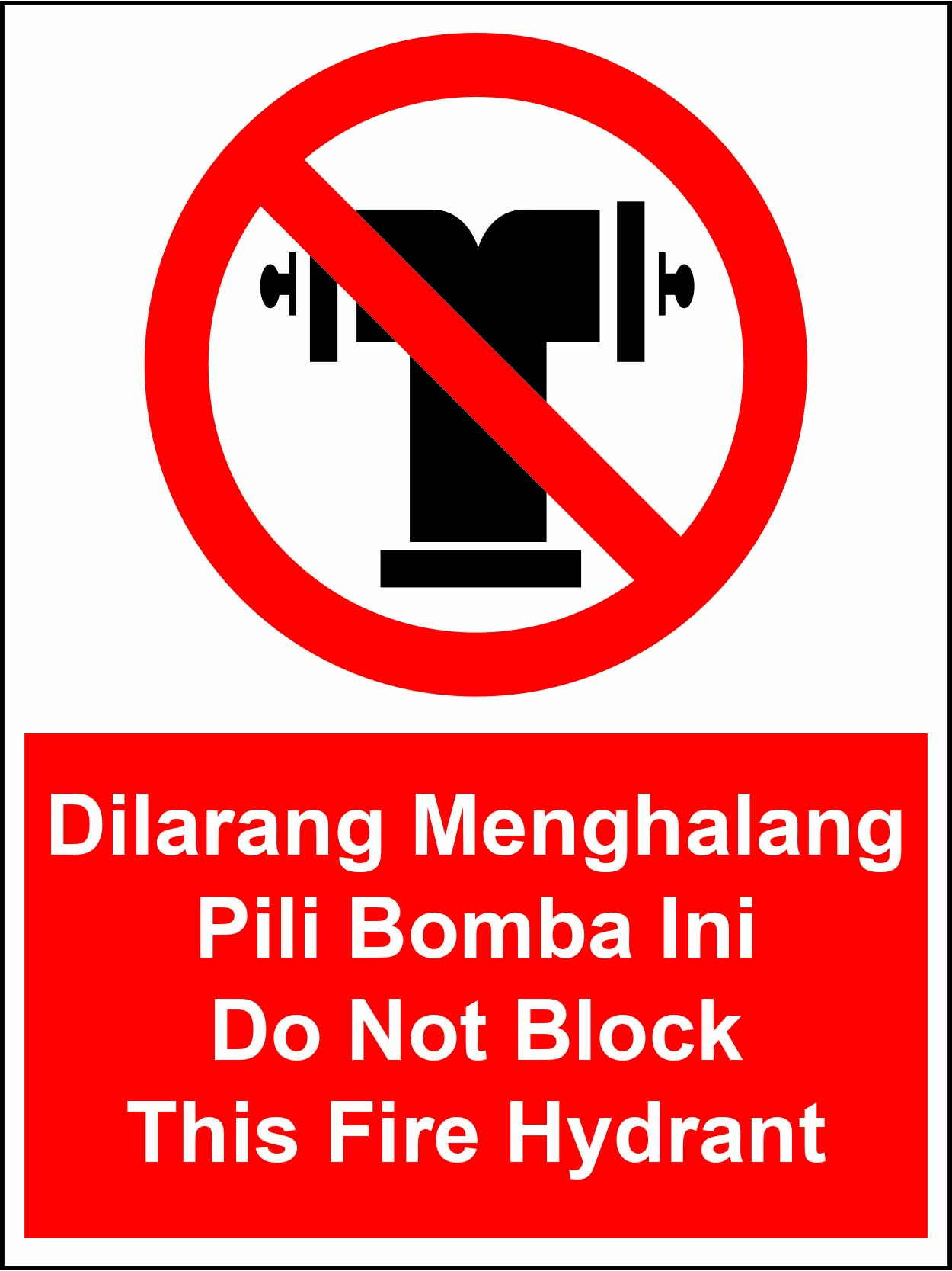 Bomba Safety Signage -02