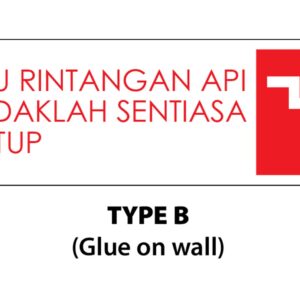 Bomba Fire Safety Signage