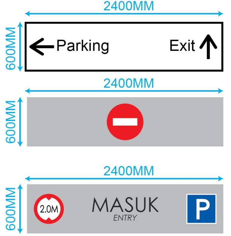 Car Park Directional Signage