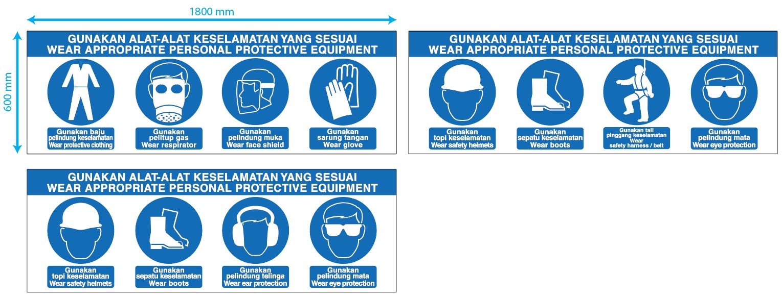 Construction Site Mandatory Signs