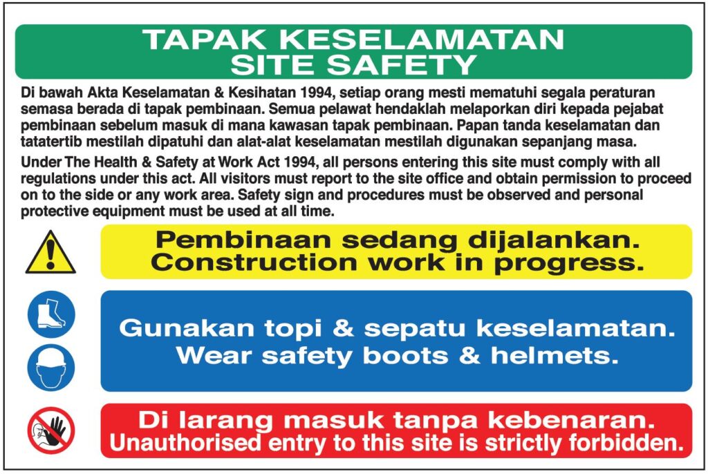 Factory Mandatory Signs