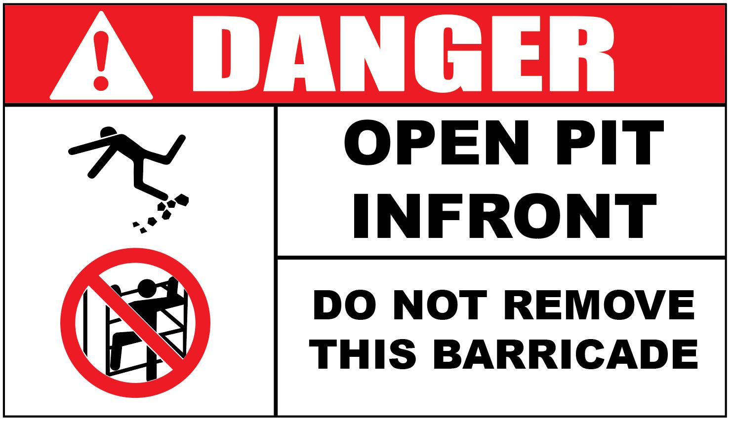 Factory Warning Signage