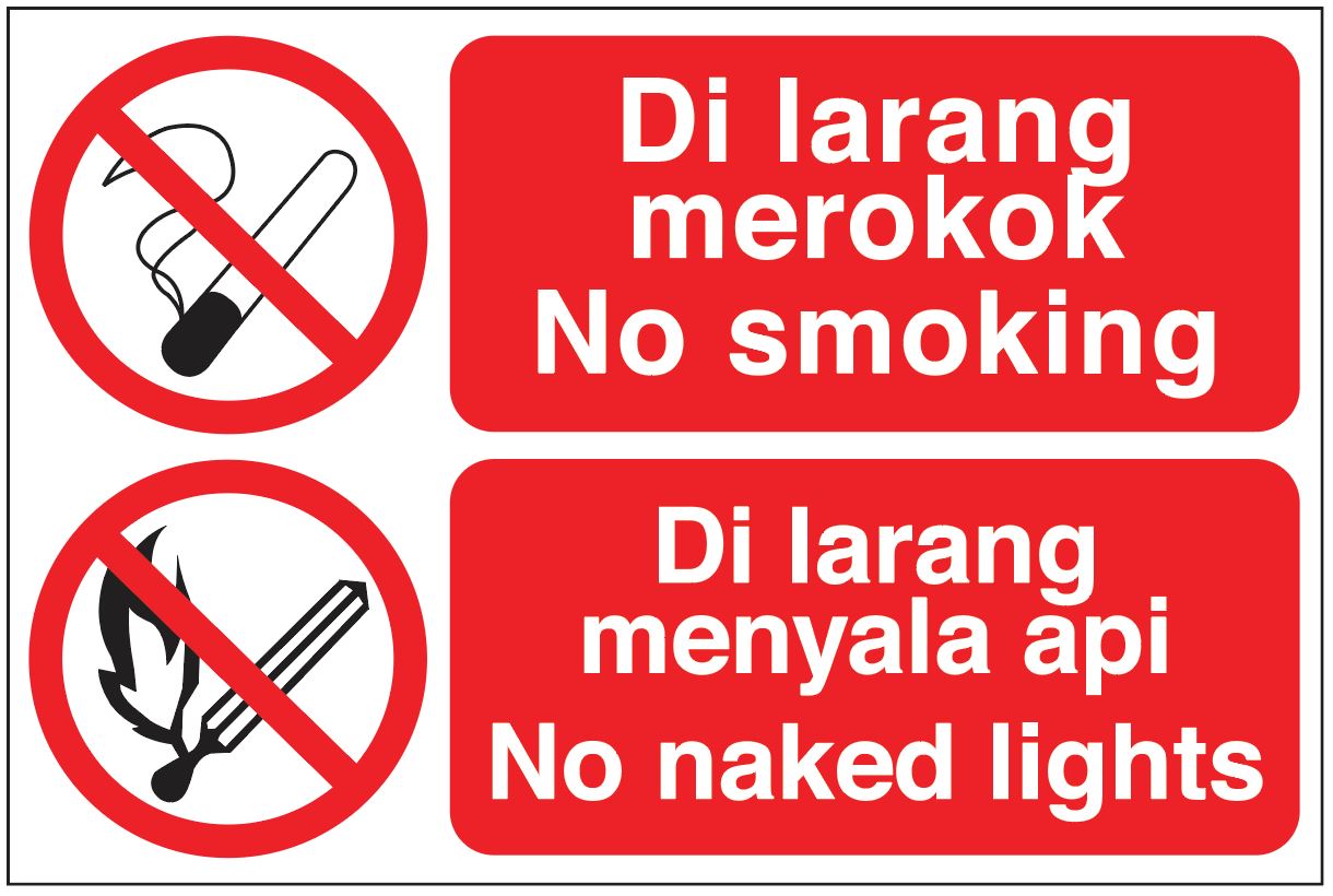 Prohibited Safety Signage