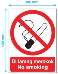 Prohibited Safety Sign