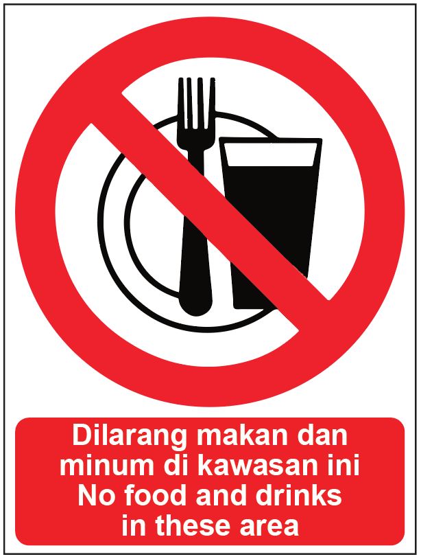 Prohibited Safety Sign