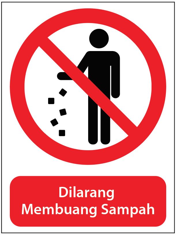 Prohibited Safety Sign