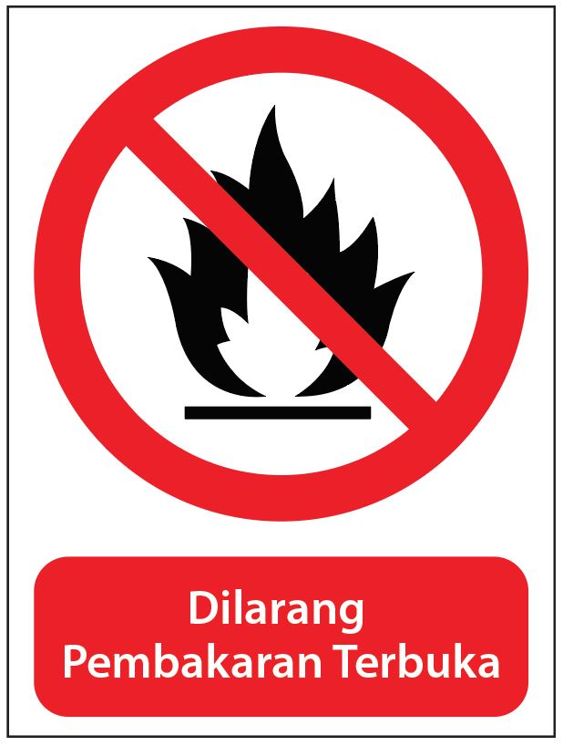 Prohibited Safety Sign