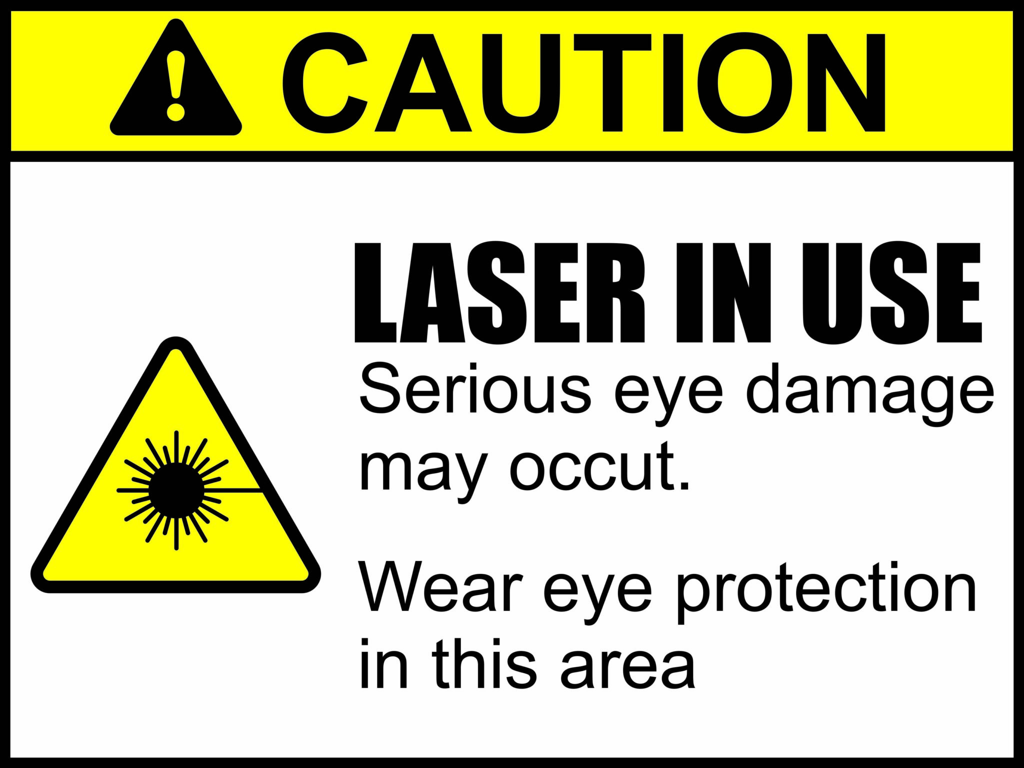 Caution Safety Signage Board Indoor And Outdoor
